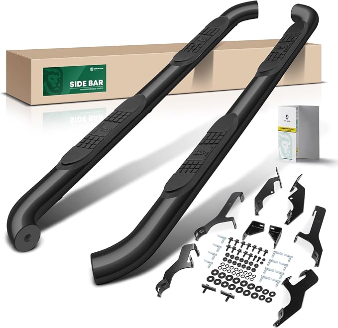 Amazon.com: YHTAUTO 3 Inch Running Boards Side Step Bars Fit Nissan ...