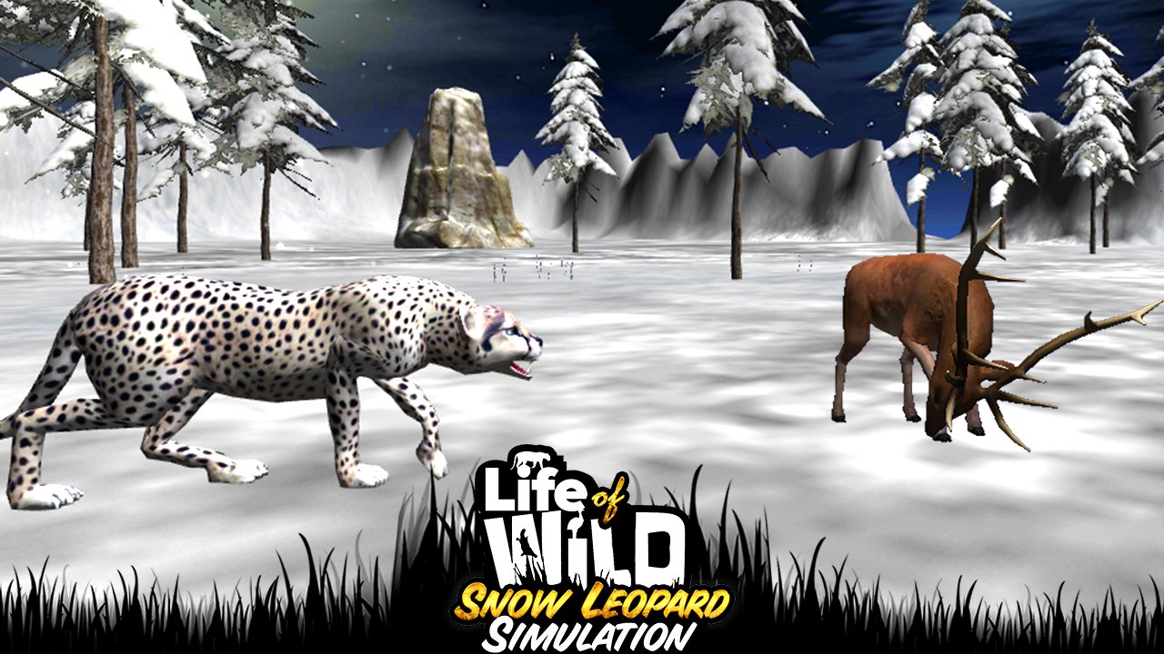 Jungle Life of Wild Snow Leopard Simulator 3D: Hero Hunter hard Time ...