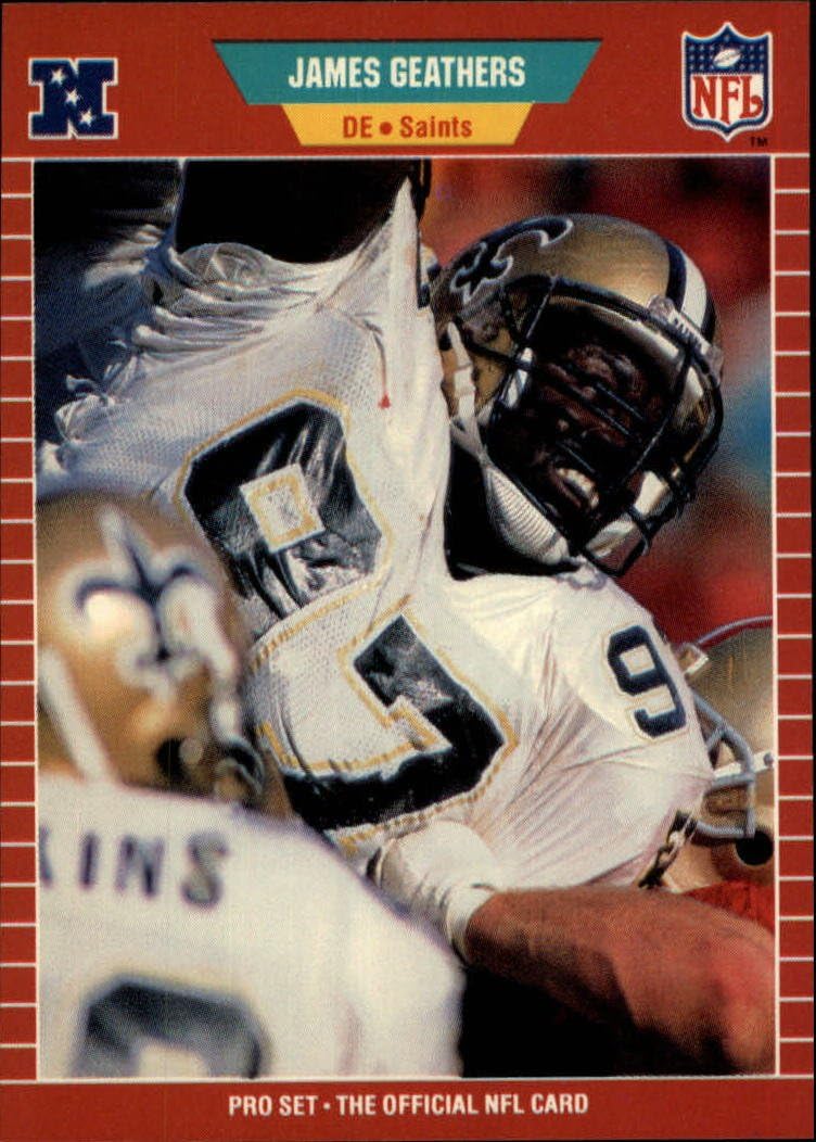 1989 Pro Set Football #265 Jumpy Geathers at Amazon's Sports ...