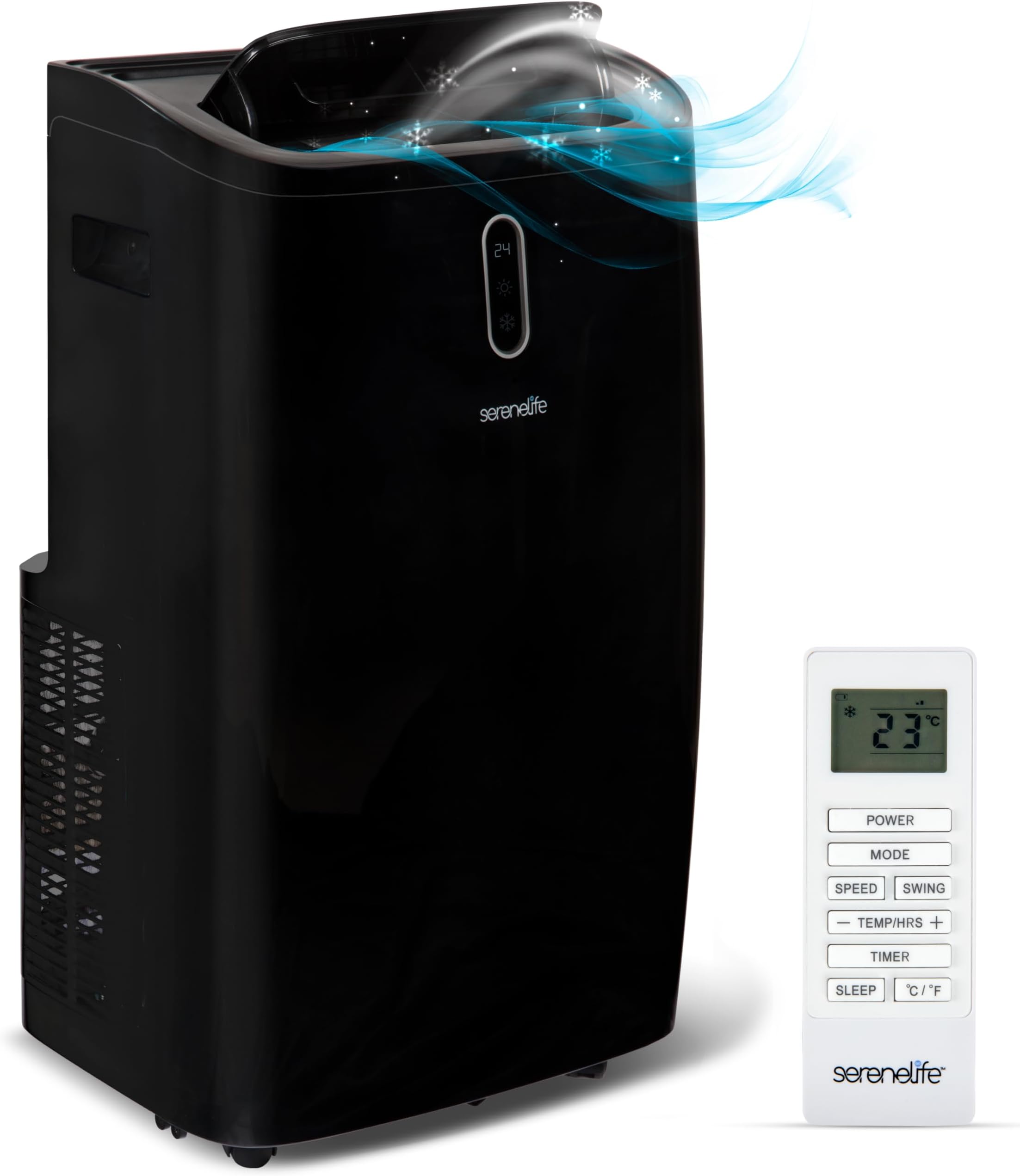 Amazon.com: SereneLife 8000 BTU Portable Air Conditioner - 3-in-1 ...