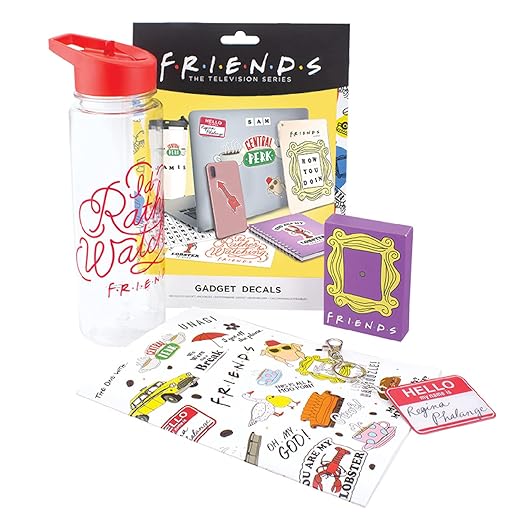 Amazon.com: Paladone Friends Fan Gift Set | Includes Notebook, Water ...