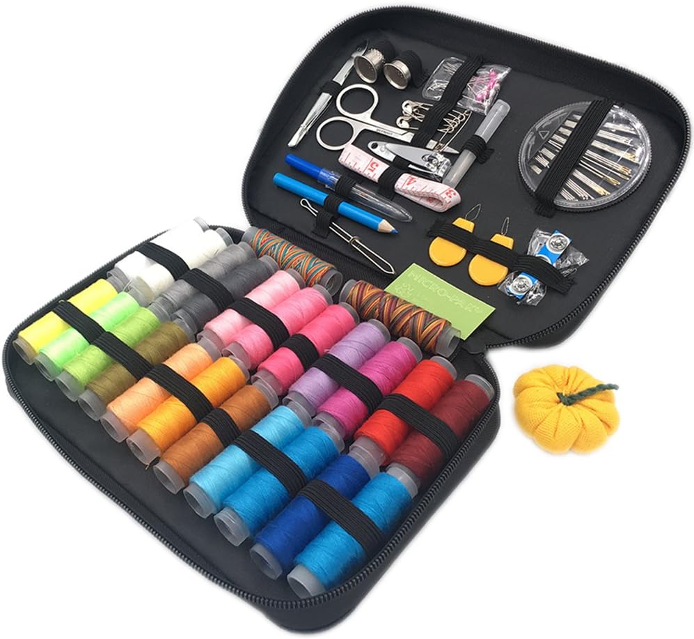 Amazon.com: Sewing Kit,TerrificCorner Sewing Supplies Set with 92 ...