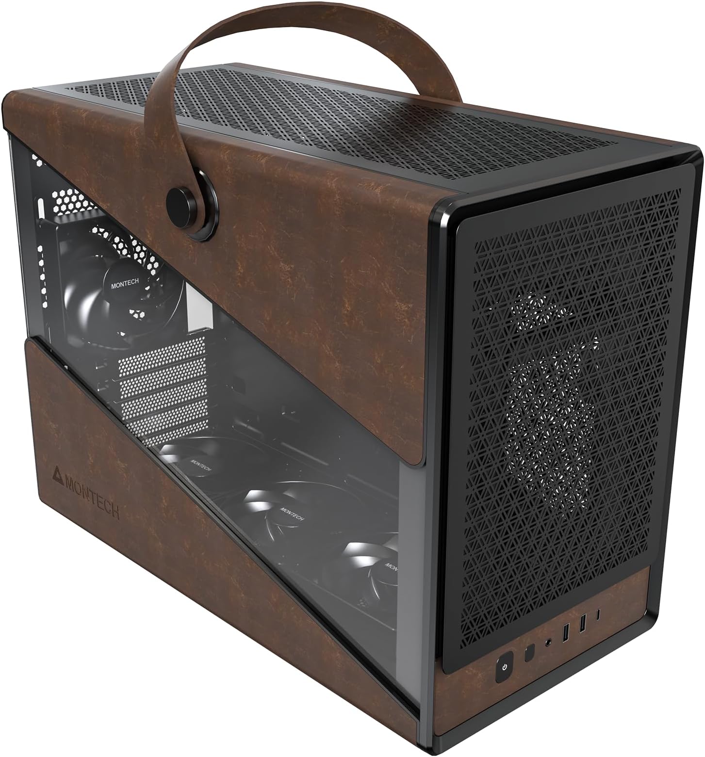 Amazon.com: MAQUY MATX 21.5L Small Form Computer case, no Fans Included ...