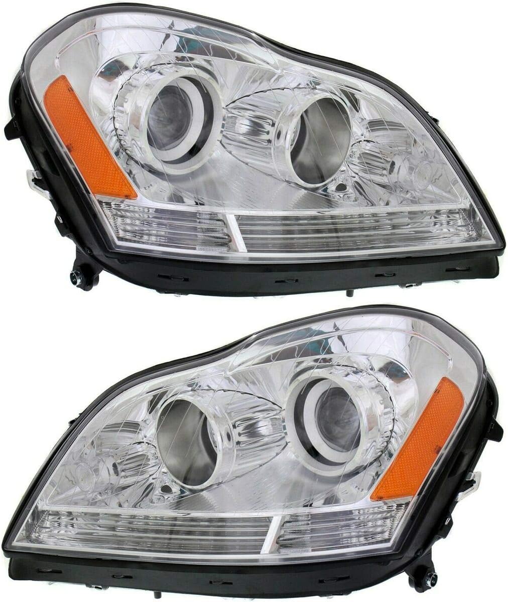 Amazon.com: Replacement Headlight Set Mechanics Choice for 2007-2012 ...
