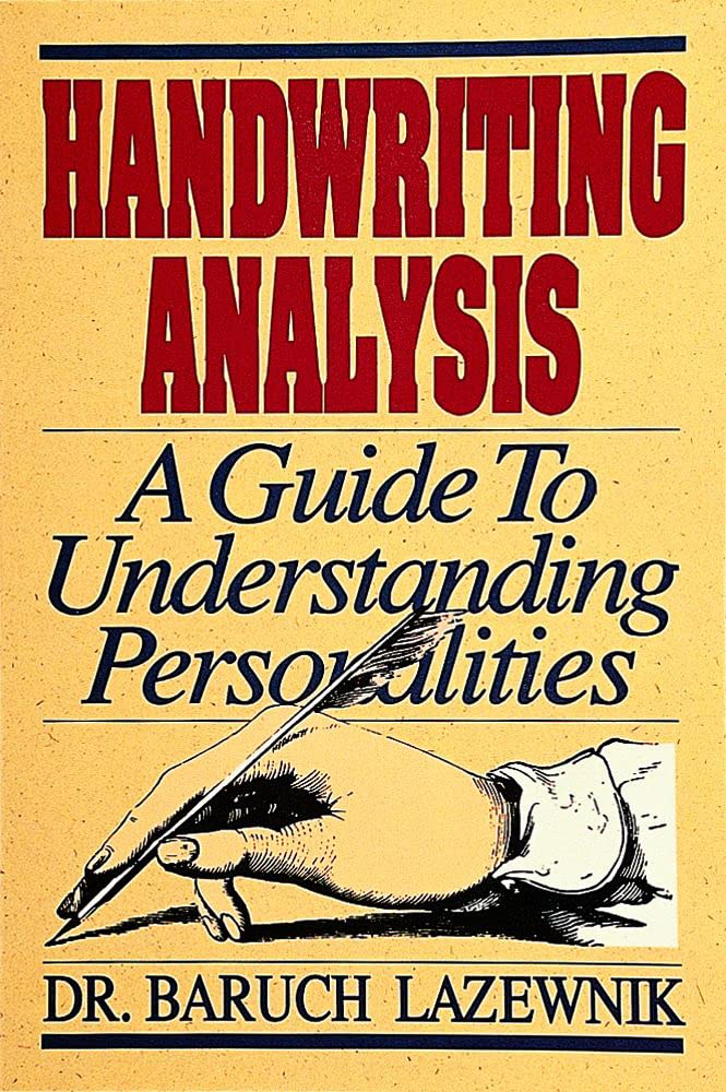 Amazon.com: Handwriting Analysis: A Guide to Understanding ...