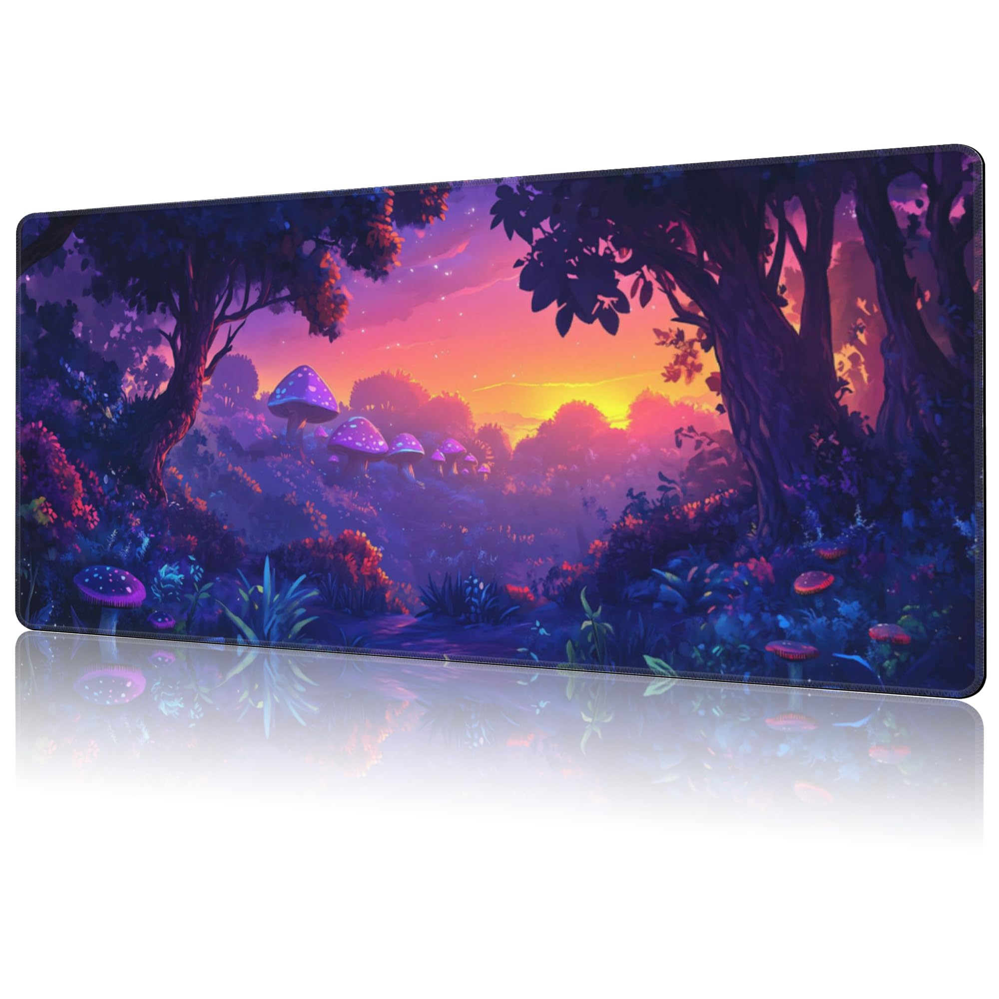 Amazon.com: NIYLYNSYN Large Mouse Pad Mysterious Forest Extended Gaming ...