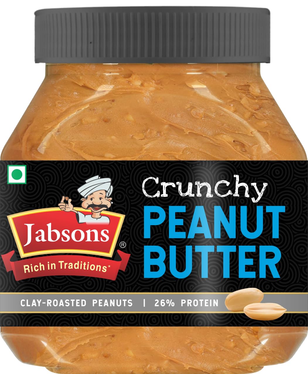 Jabsons Crunchy Peanut Butter 350g : Amazon.in: Grocery & Gourmet Foods
