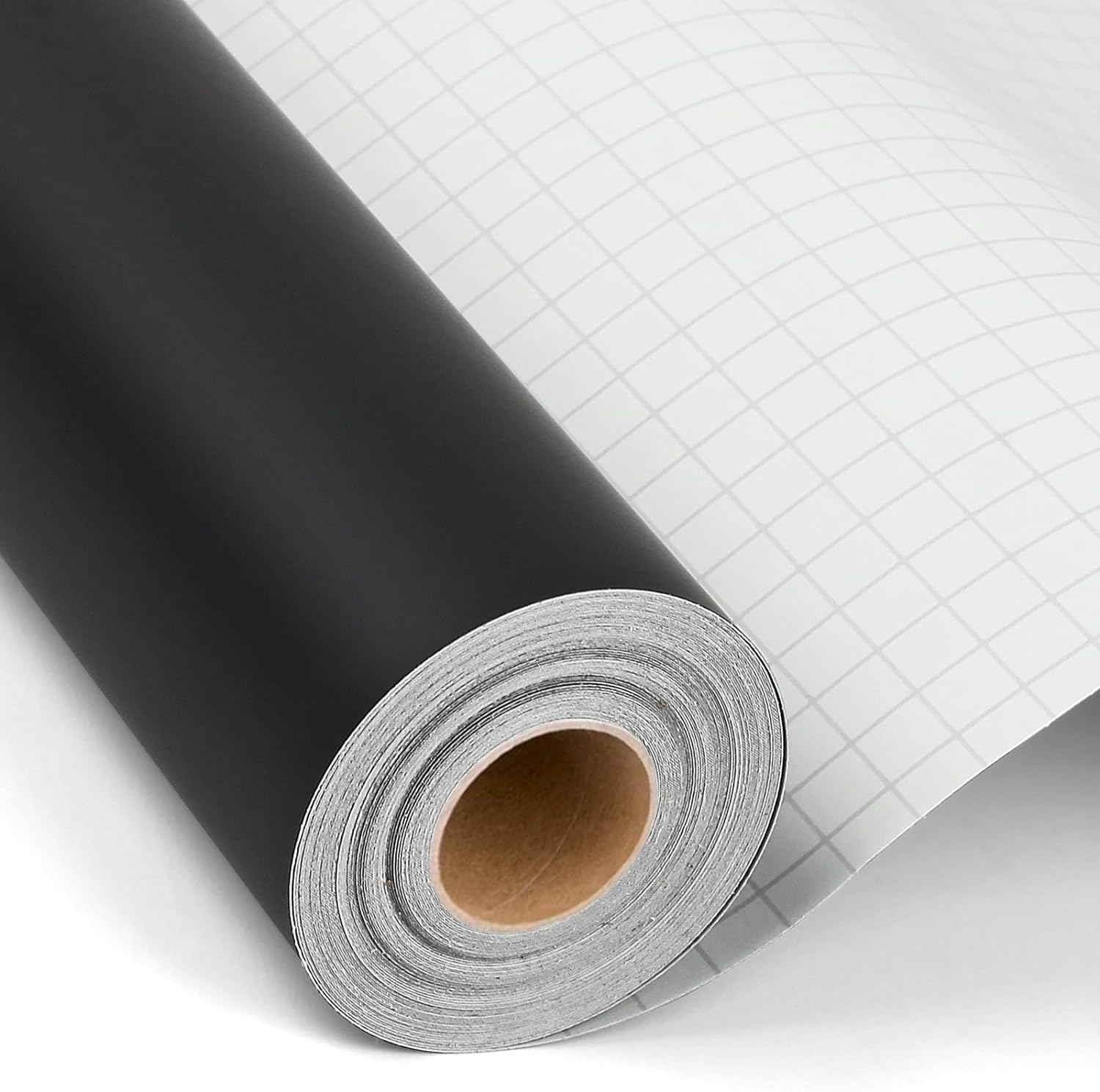 Amazon.com: iImagine Vinyl 12'' x 42Ft Matte Black Permanent Vinyl Roll ...