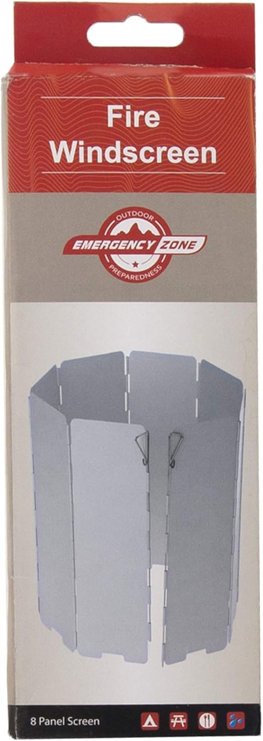 Amazon.com: Emergency Zone Folding Camp Stove Windscreen, for Use with ...