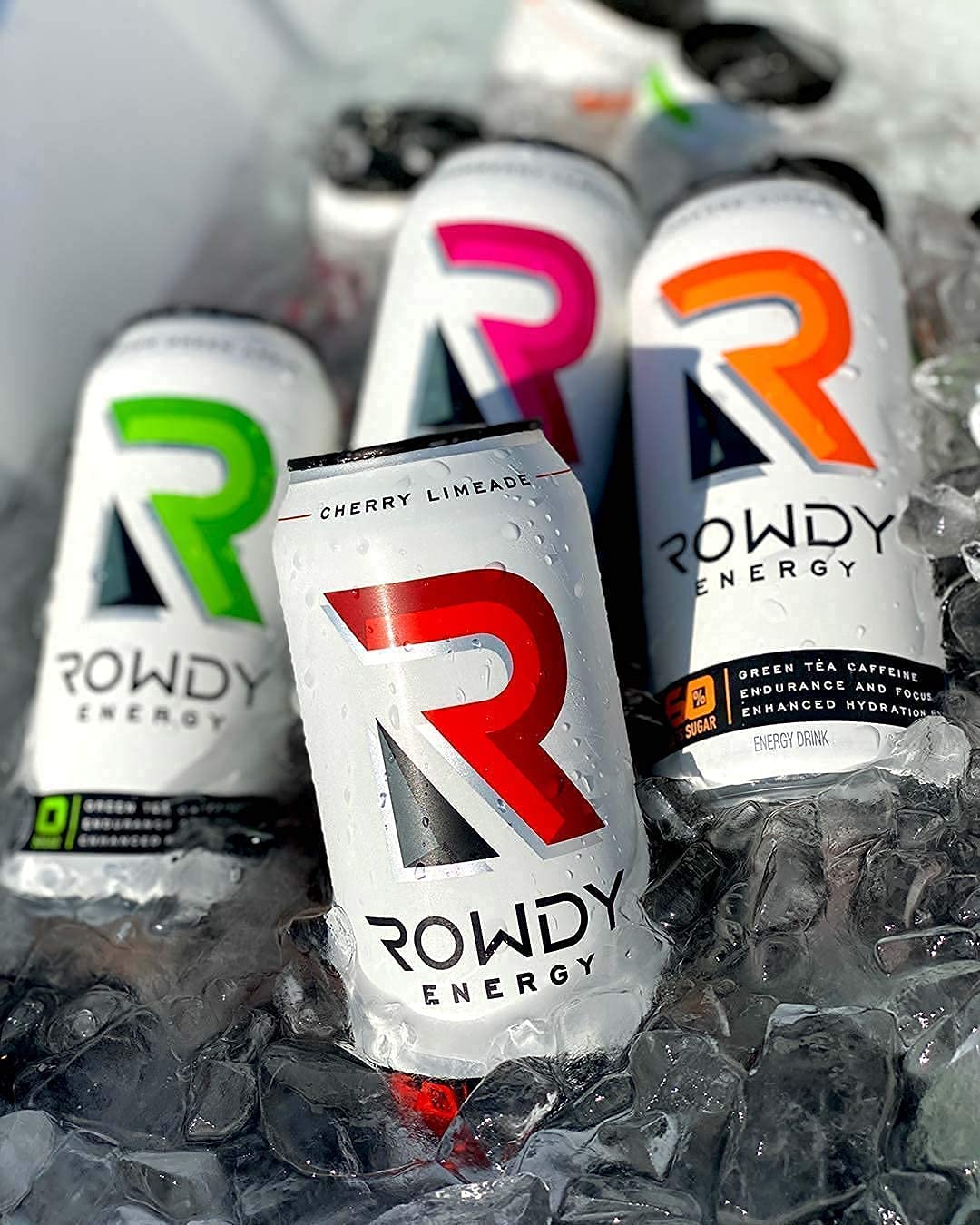Buy Rowdy Energy Drink, Variety Pack, 8 Flavors, 16 oz Cans - Natural ...