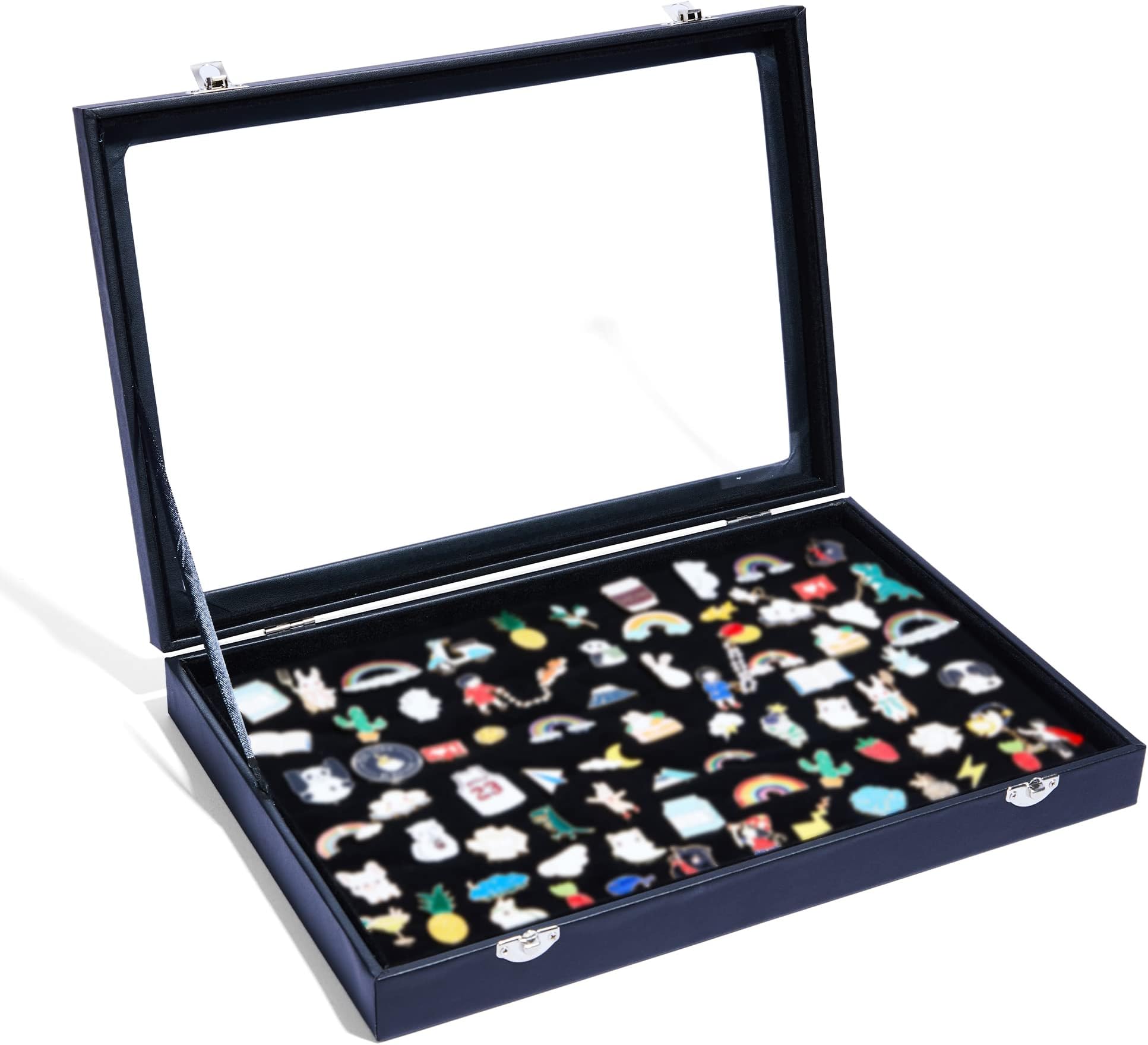 Amazon.com: Lapel Pin Pins Display Case Cabinet Wall Rack Holder Disney ...