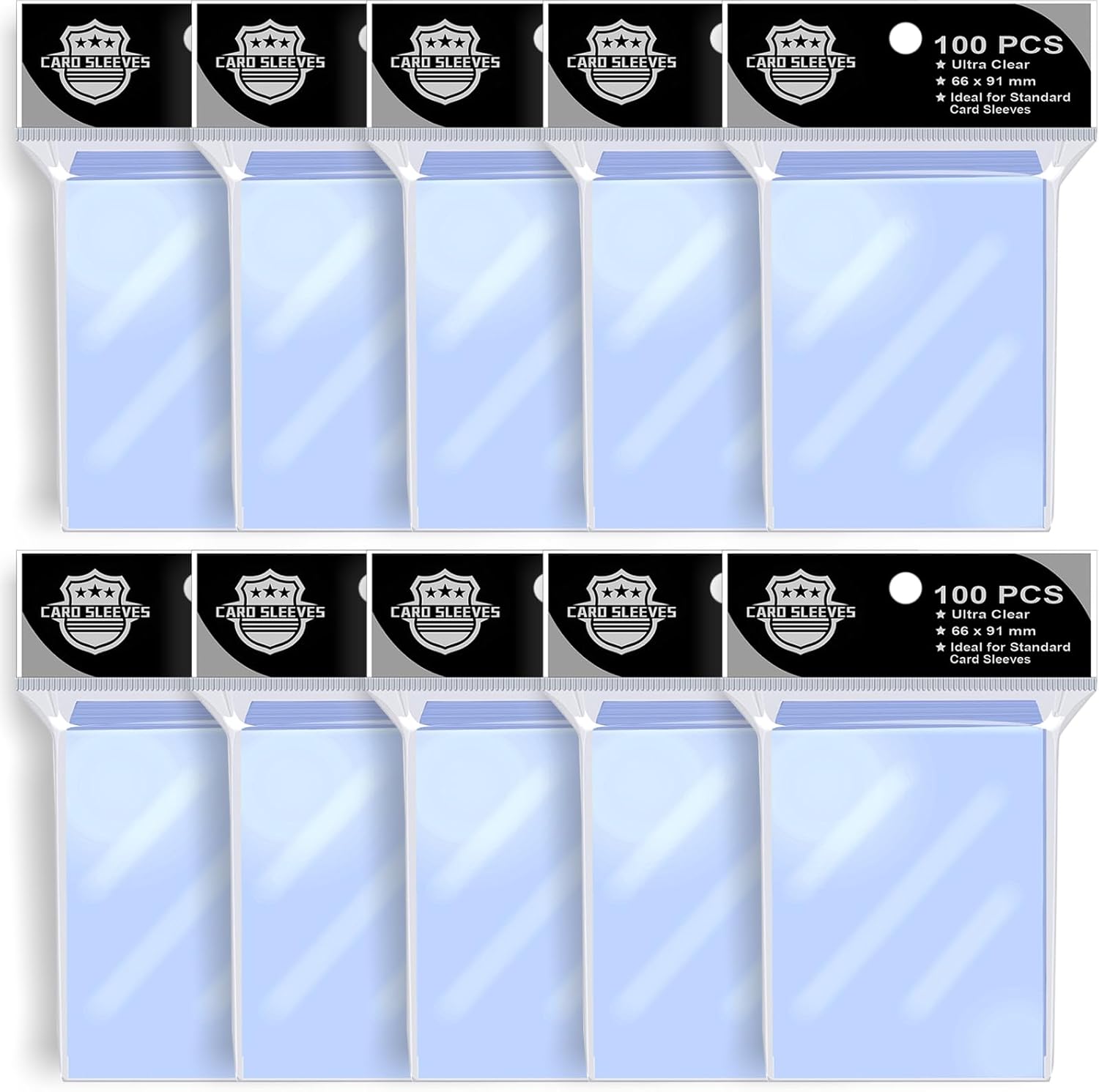 Amazon.com: 1000PS Penny Trading Card Sleeves for Board Game,Standard ...