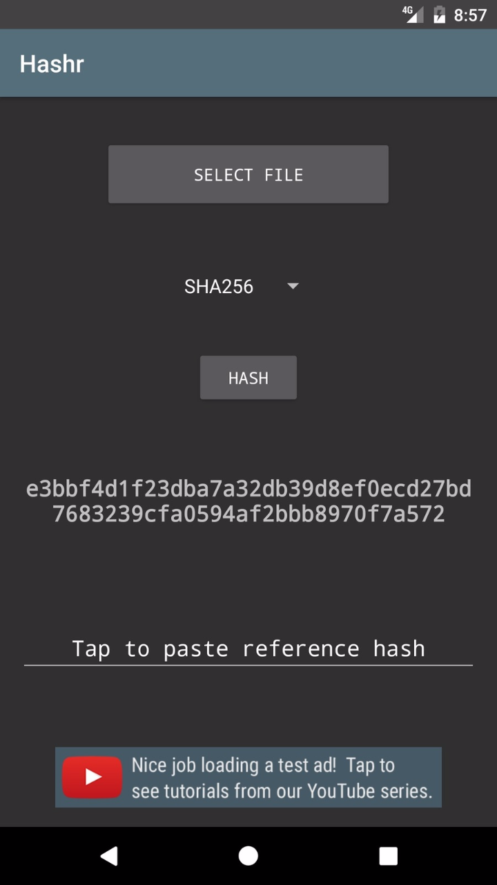 Hashr - File Checksums - App on Amazon Appstore