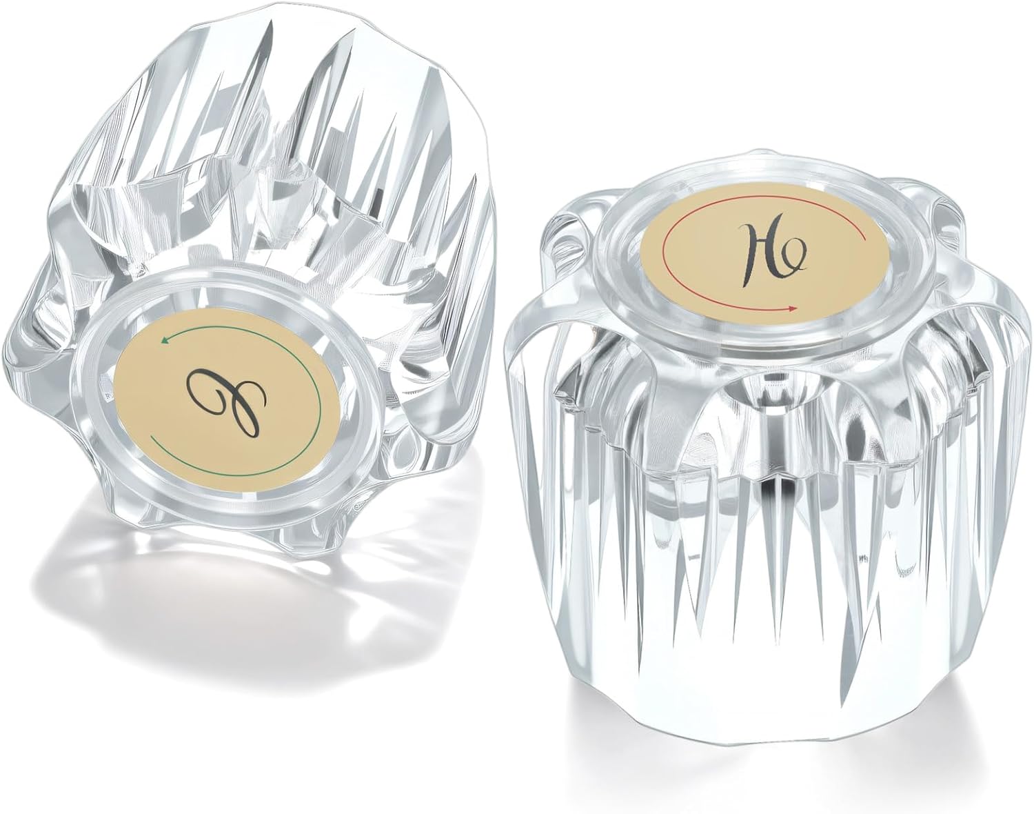 YBEATY 2 Pcs Bathtub Faucet Knobs Faucet Handles Tub and Shower Faucets Shower Knobs Rebuild ...