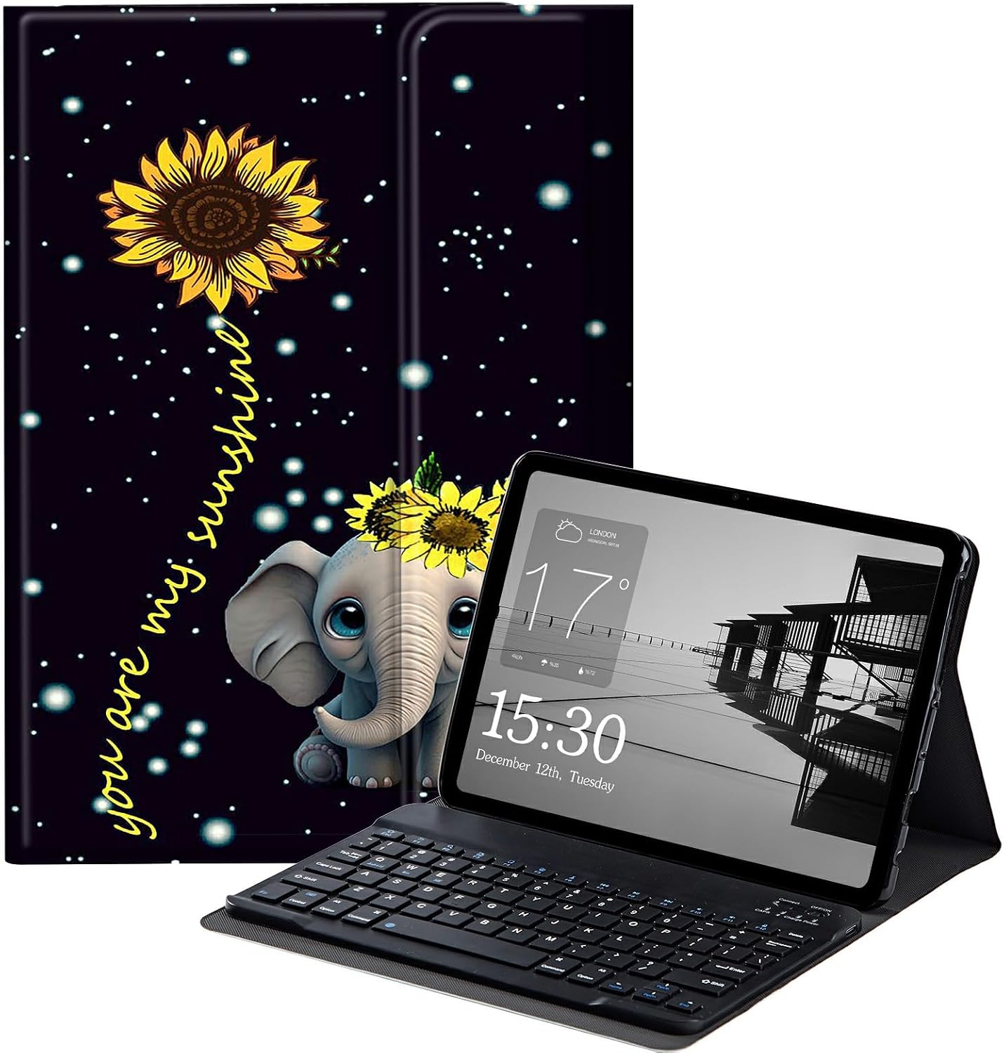 Amazon.com: BEOTIWAD Keyboard Case for Kindle Fire HD 8 & Fire HD 8 ...