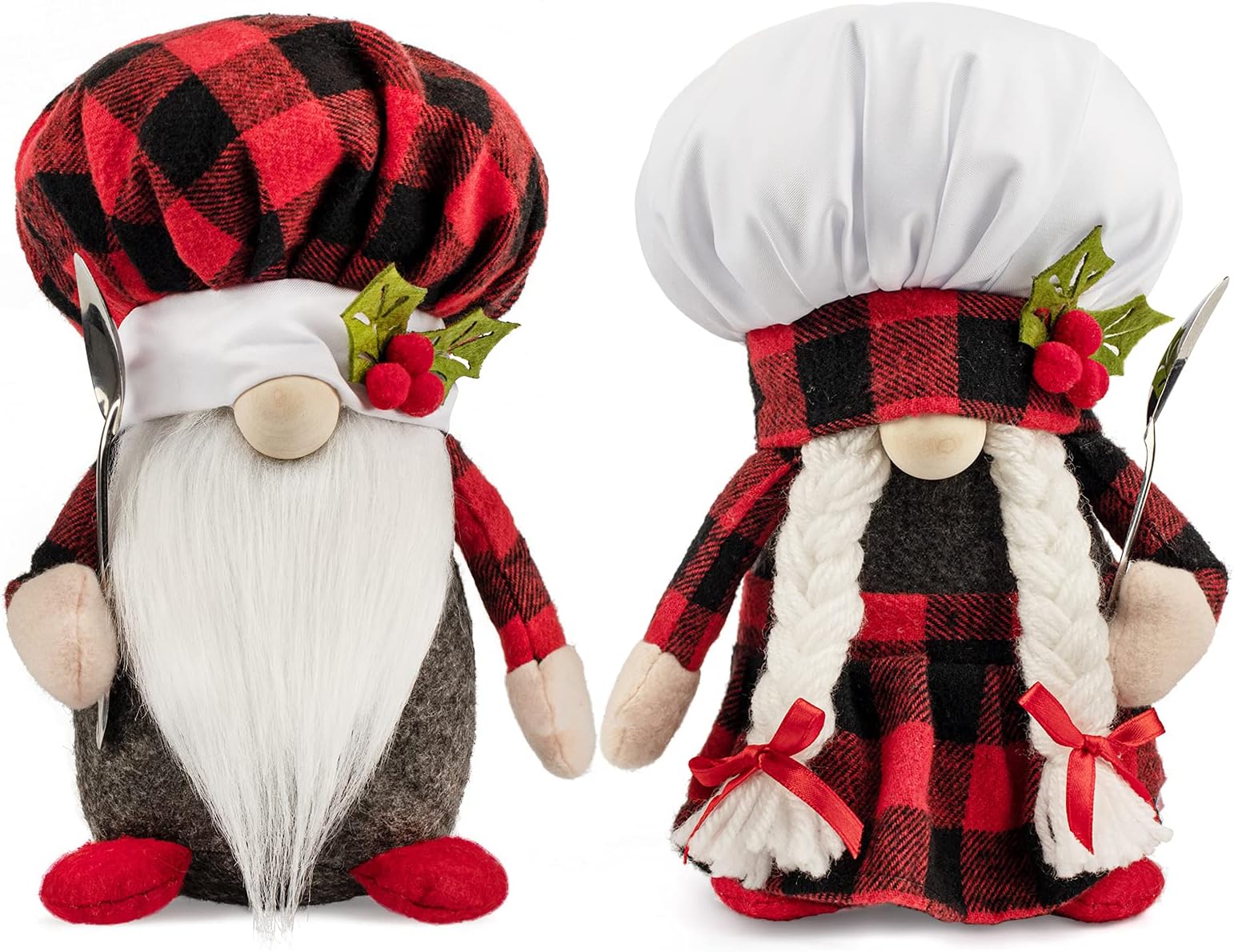 Amazon.com: BeHeSo Kitchen Chef Gnome Plush Valentines Birthday Gnomes ...