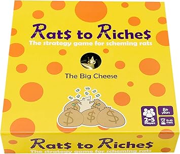 Accentuate Rats to Riches Board Game: Strategy Game for Scheming Rats ...