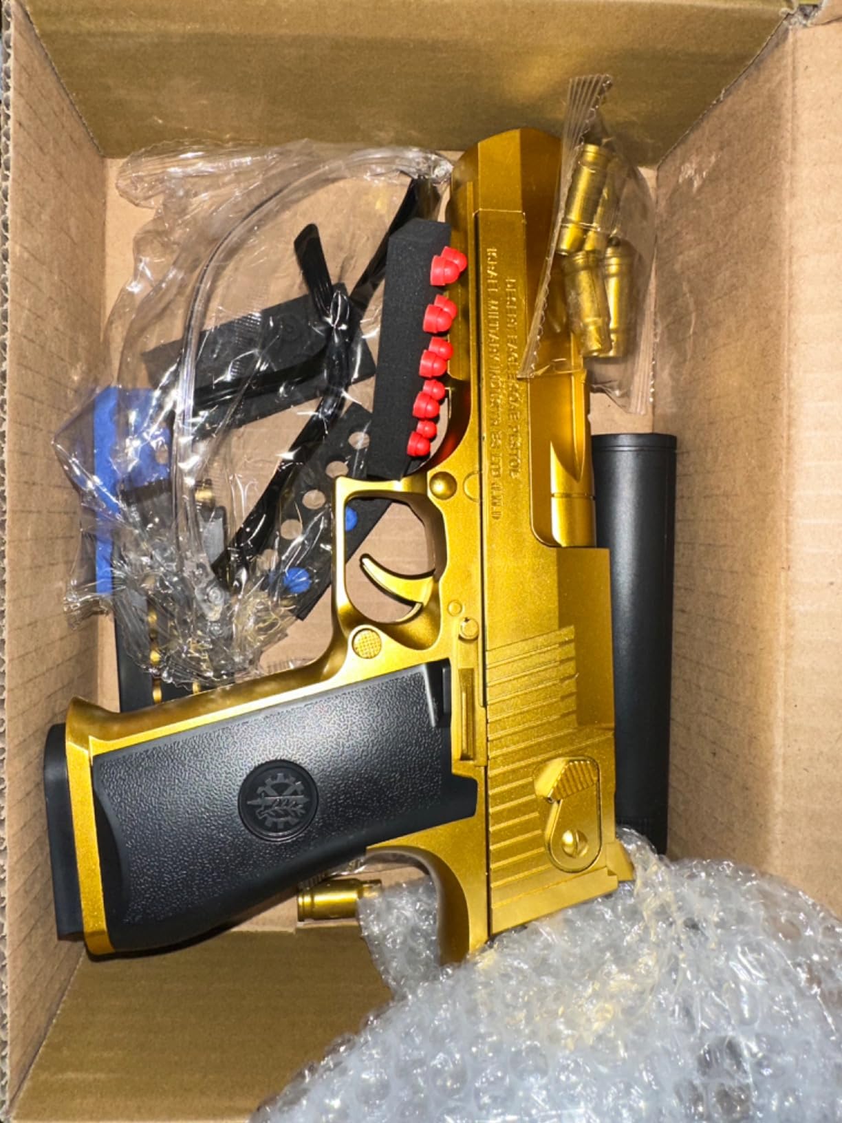 $5/mo - Finance SarvaYoni Toy Gun with Soft Bullets, Toy Pistol with ...