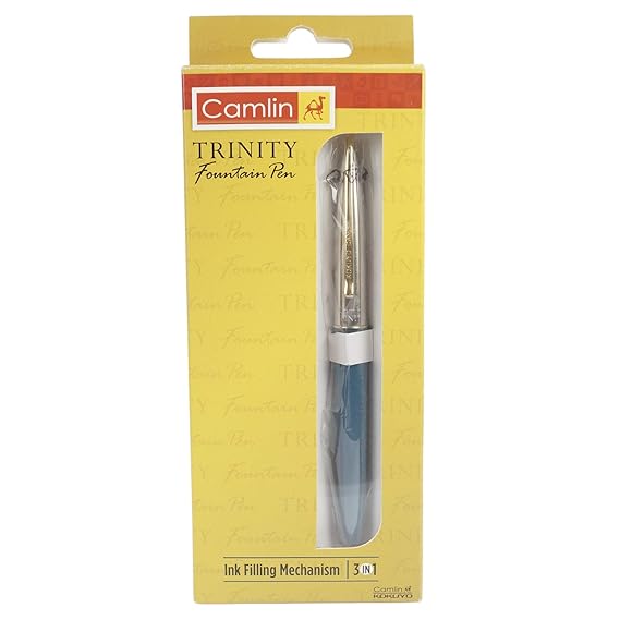 Camlin Kokuyo Trinity Fountain Pen with 3-in-1 Mechanism : Amazon.in ...