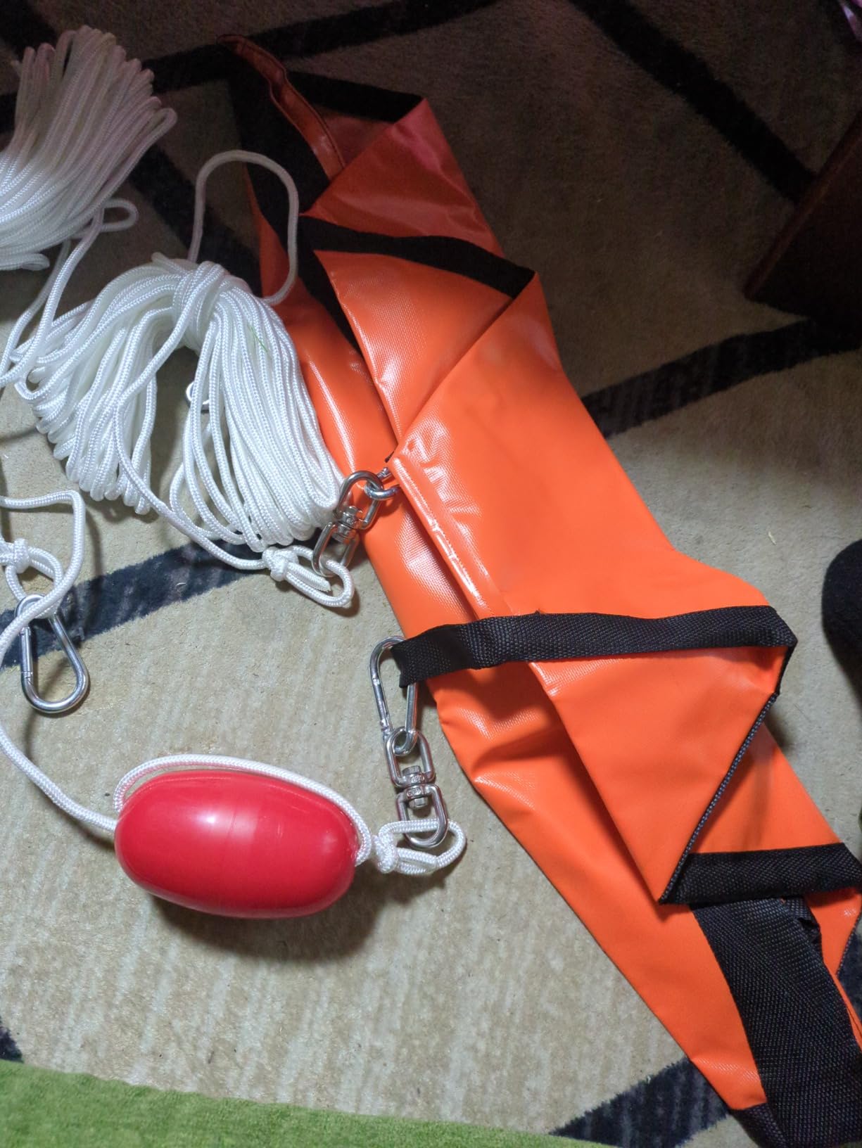 Amazon.co.jp: WeBirth 【安心の日本企業販売】 シーアンカー 回収ラクラク ロープねじれ防止 日本語ご利用ガイド付 すぐ使える 付属品完備 ボートに合わせて選べる3サイズ ...