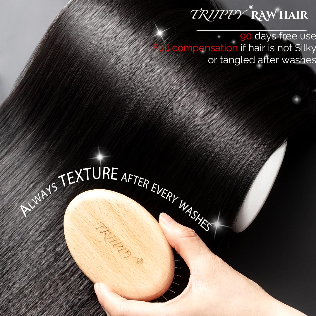 Snapklik.com : TRIIPPY Raw Human Hair Bundles,Triple Lifespan Than ...