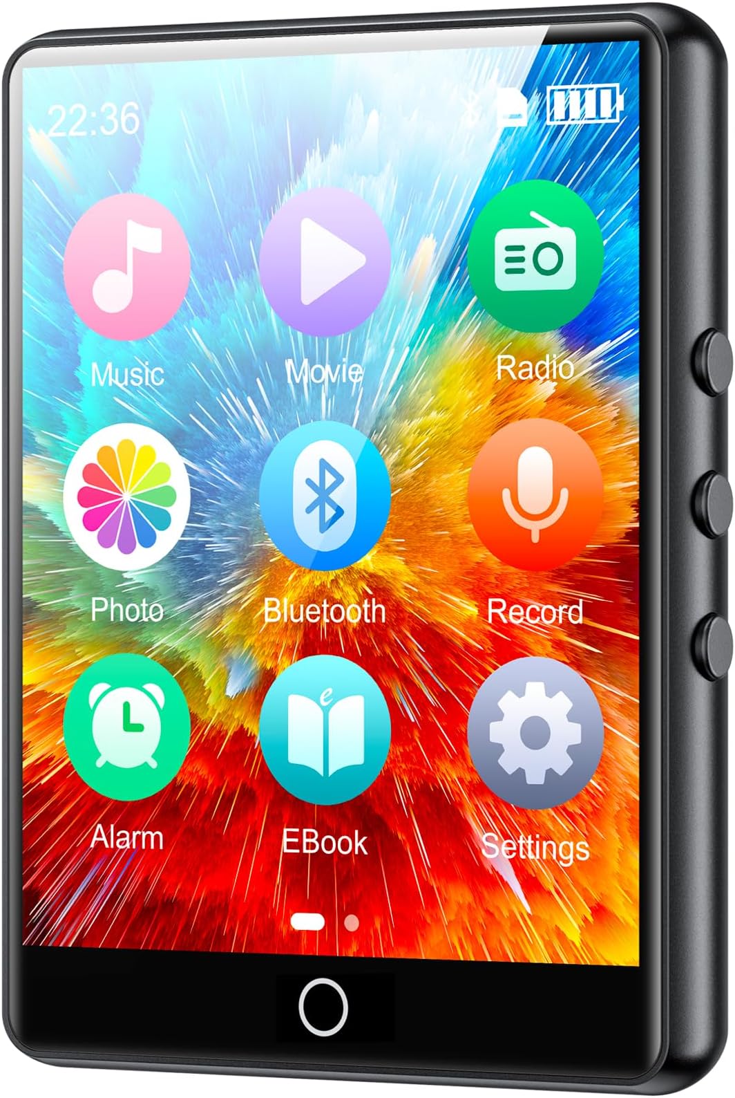 Amazon.com: 64GB Mp3 Player with Bluetooth 5.3, 2.8" Full Touch Screen ...