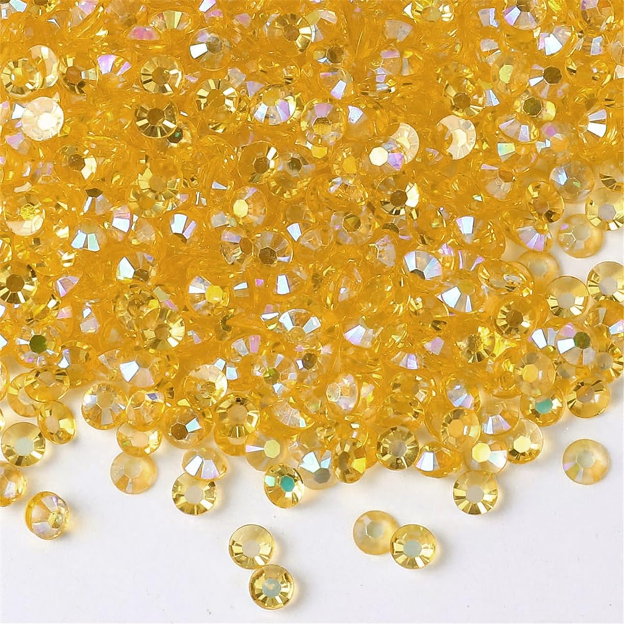 Amazon.com: 3000 Pieces SS6 2mm Flatback Rhinestones AB Clear Round ...