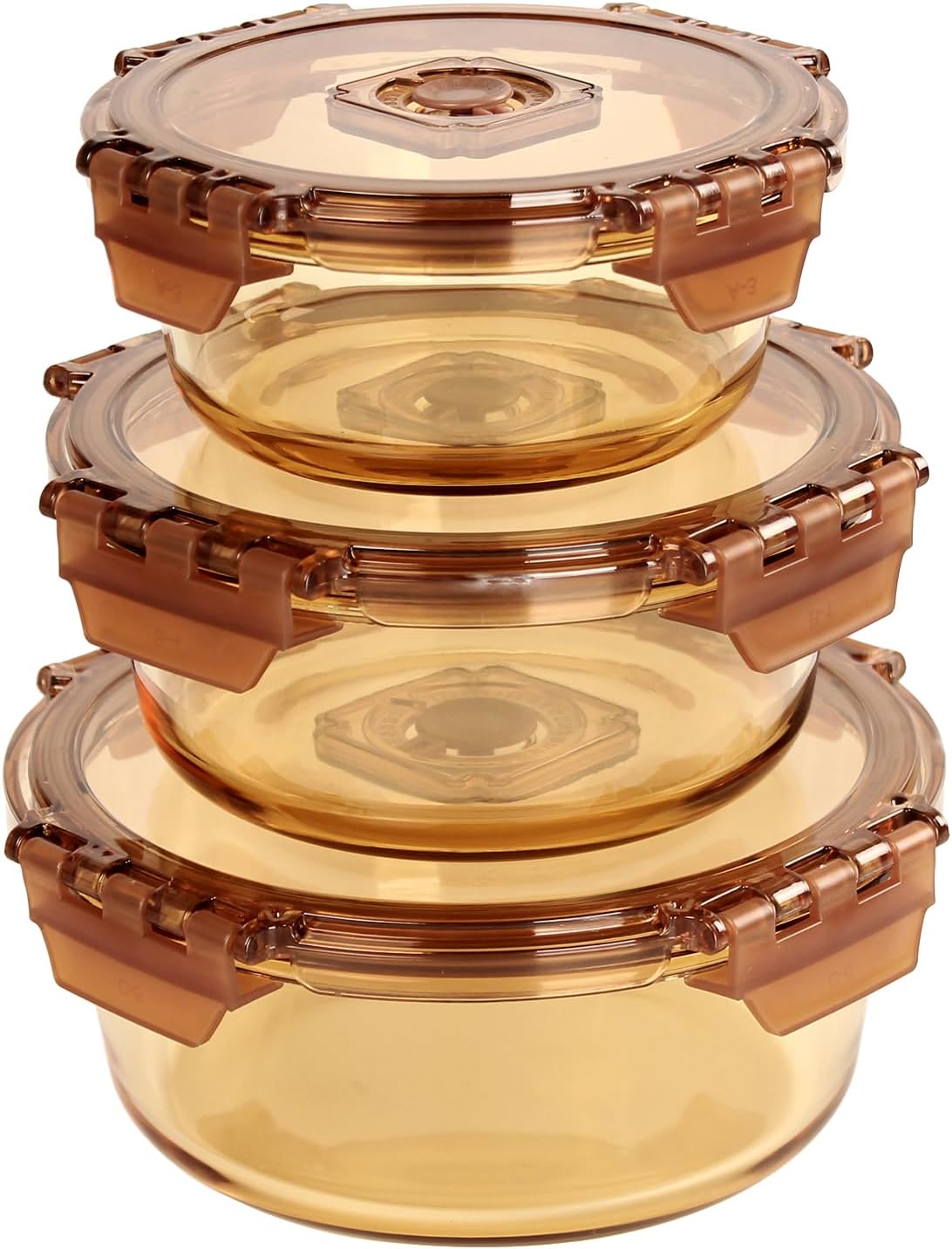 Amazon.com: LIUYWYHCF Extra Large Glass Storage/Baking Containers with ...