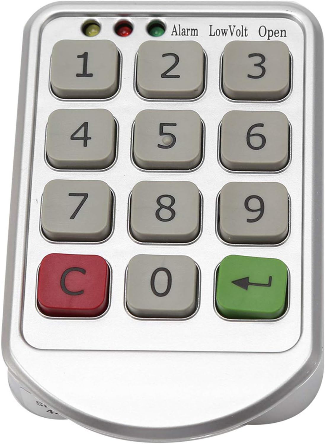 Electronic Cabinet Lock Set, Zinc Alloy Classic Digital Box Lock Door ...