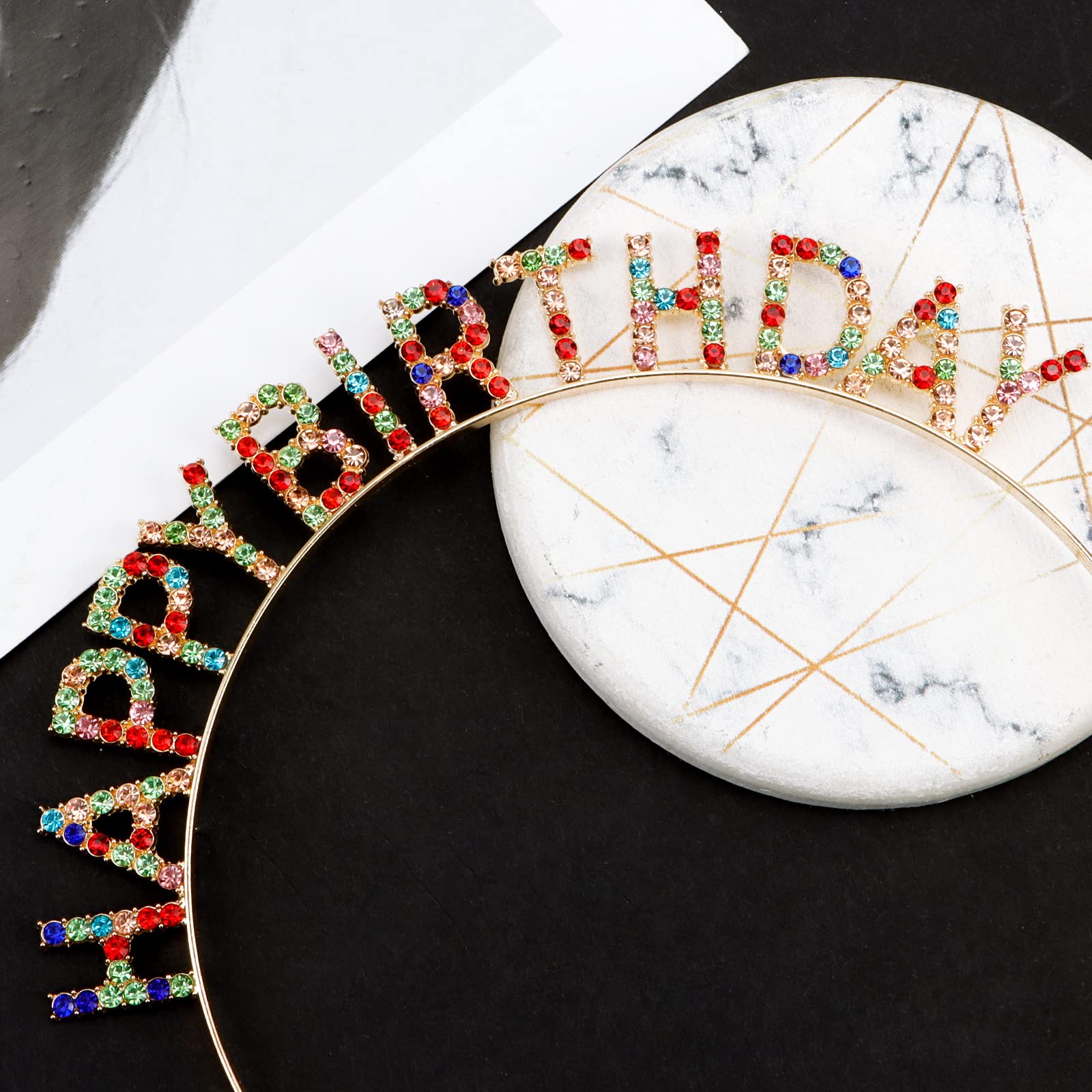 Snapklik.com : Birthday Crown Headband, Womens Birthday Hat And Tiara ...