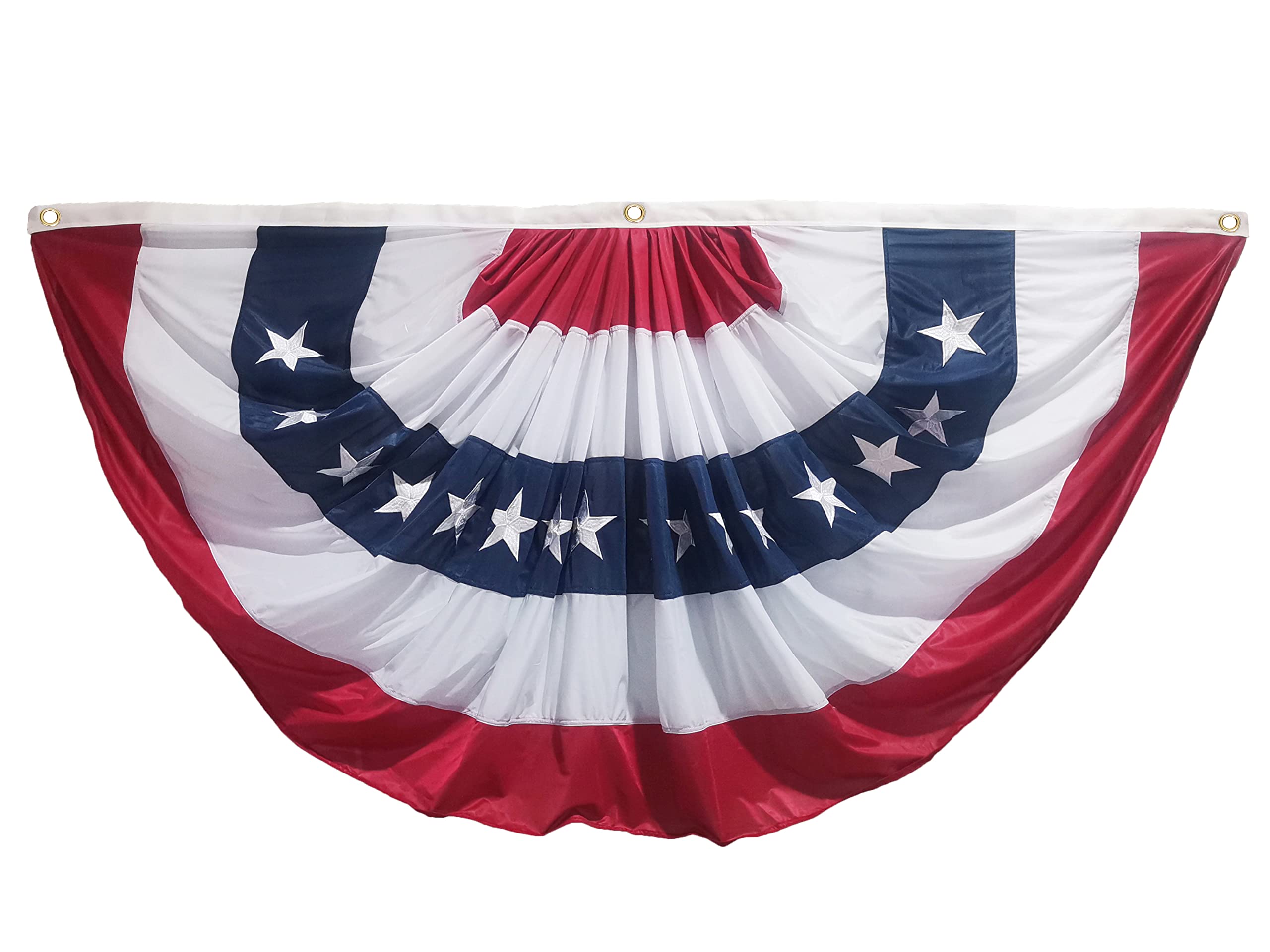 Amazon.com : FLAGPARK American Flag Bunting 1.5x3 Ft, Made in USA, 210D ...