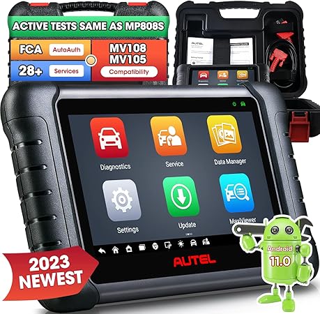 [Android 11] Autel MaxiCheck MX808S OBD2 Scanner: 2023 Full Bidirectional Diagnostic Scan Tool ...