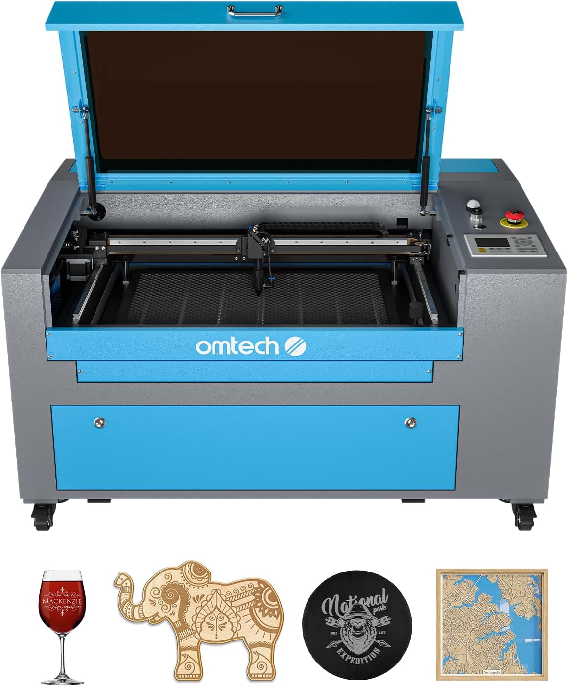 VEVOR Incisore laser Professionale 40W CO2 Taglierina Laser Macchina ...