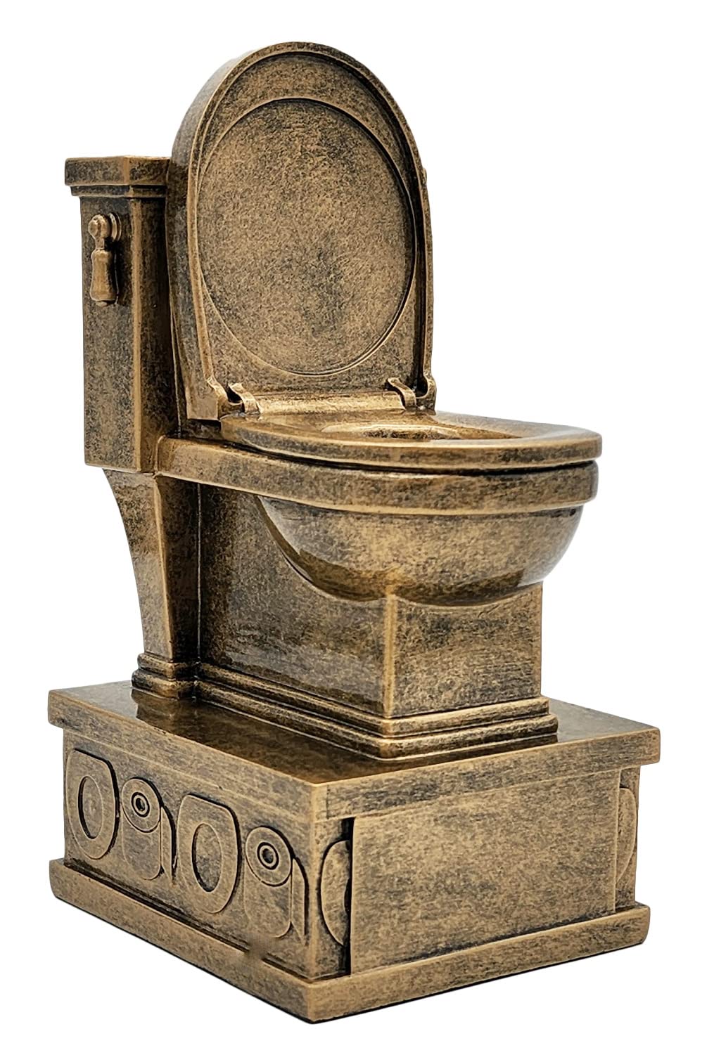 Snapklik.com : Decade Awards Action Pedestal Gold Toilet Bowl Trophy ...