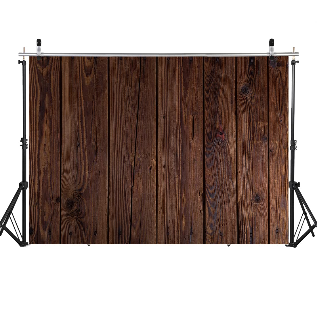 YYTDY 8X6FT Brown Wood Plank Backdrop Long Plank Backdrop Wood Plank ...