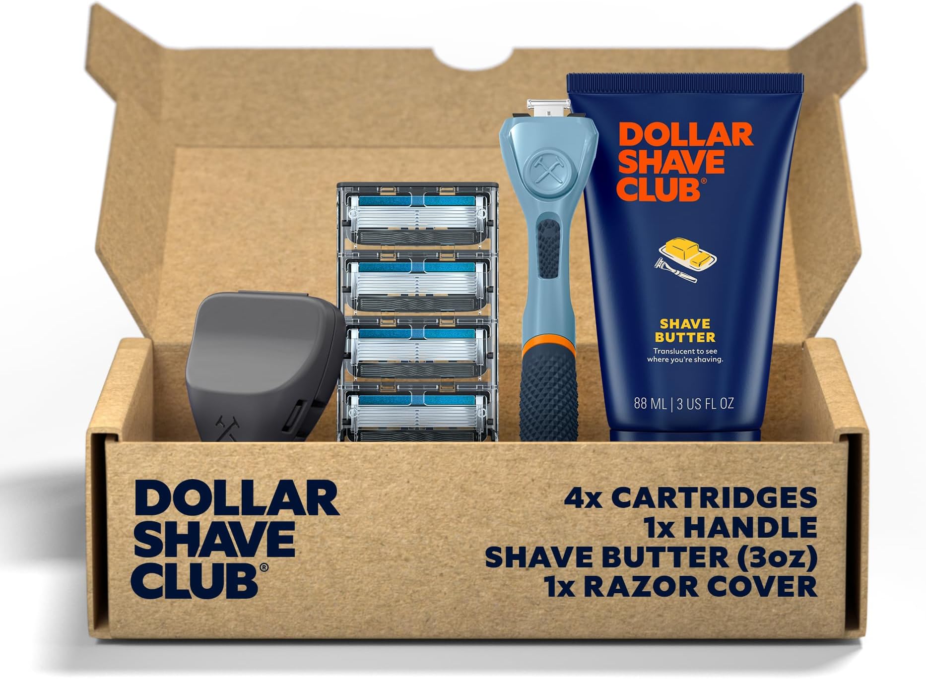 Amazon.com: Dollar Shave Club | The Member Exclusive Shave Set | 4 ...