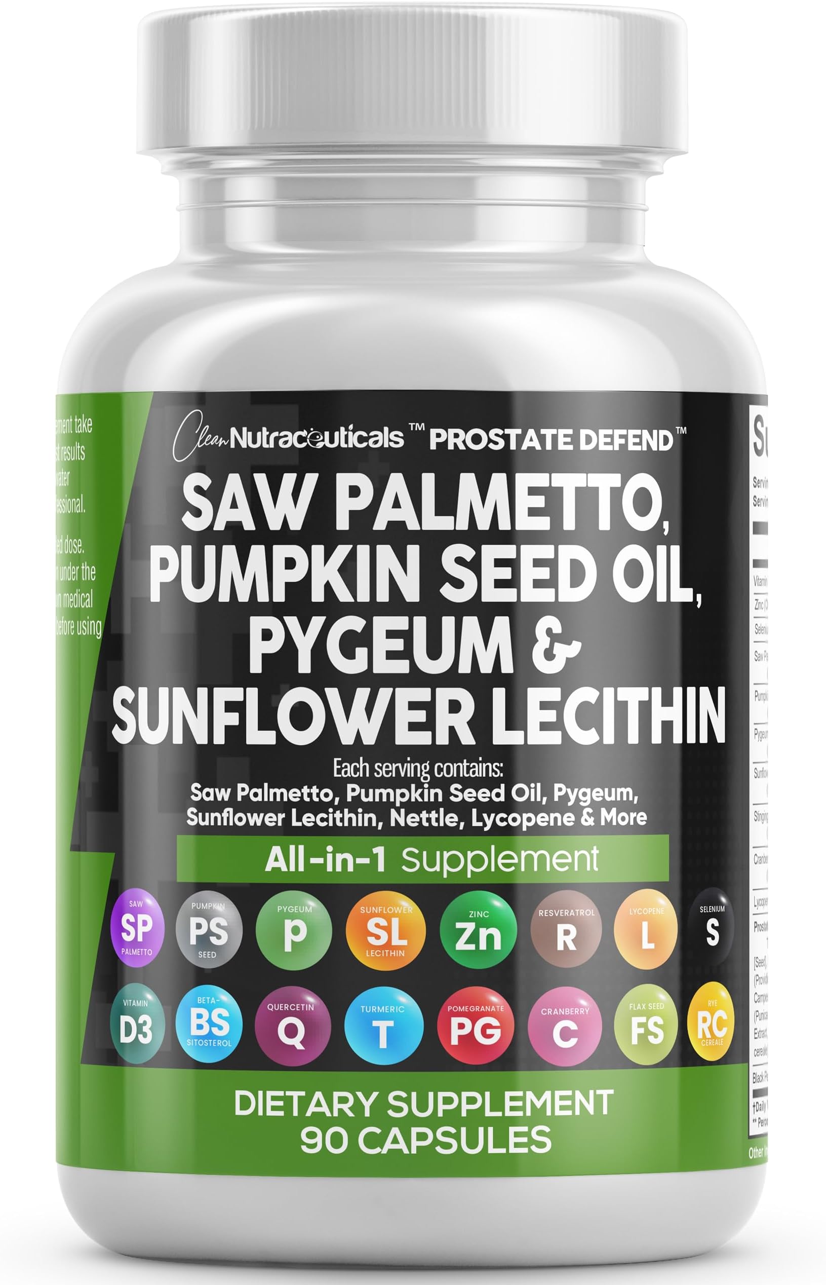 Amazon.com: Carlyle Pygeum Standardized 1300mg | 240 Capsules | Non-GMO ...