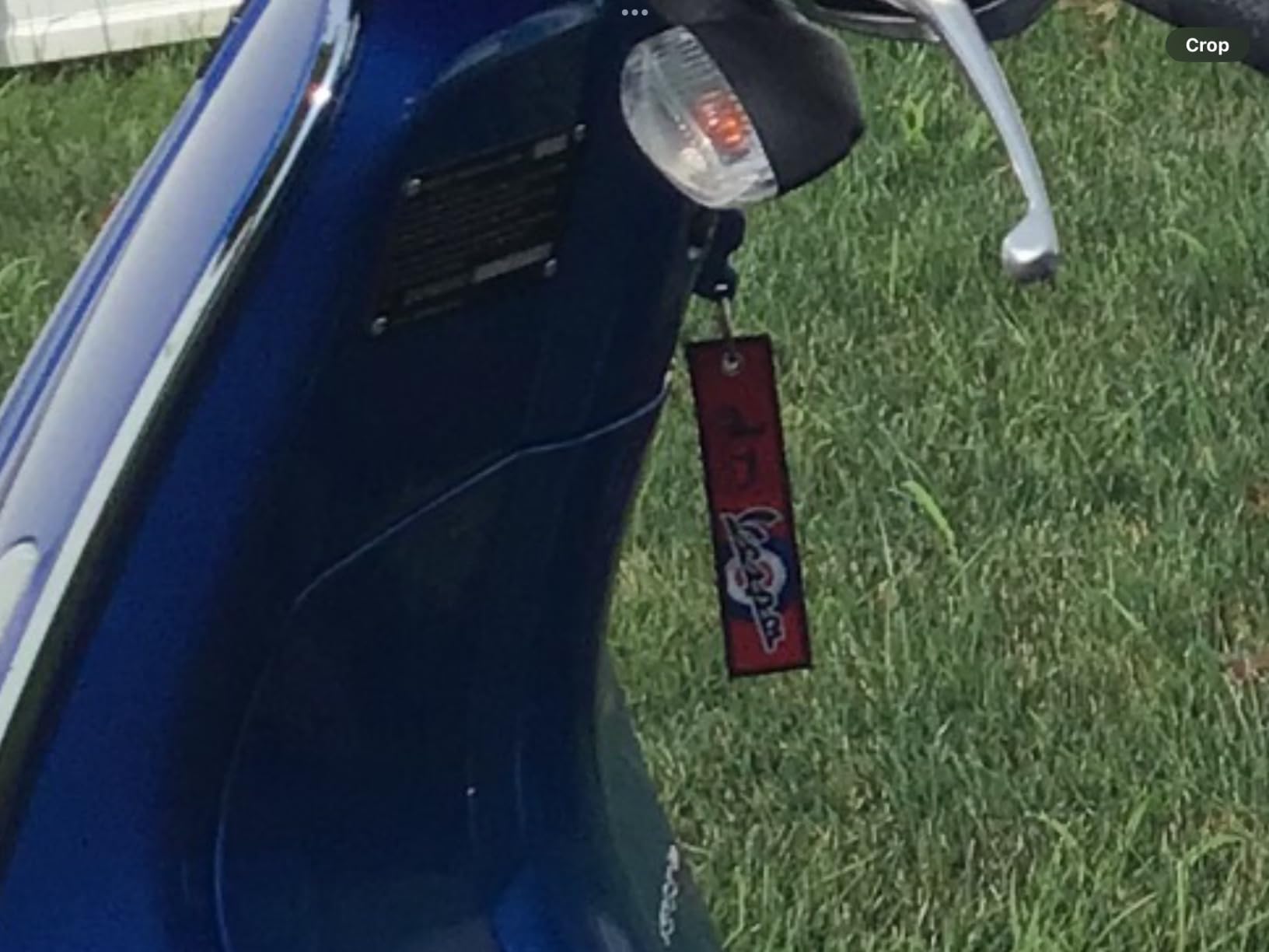 Amazon.com: Teratai 1pcs Vespa Piaggio Motorcycles Tag Keychain for ...