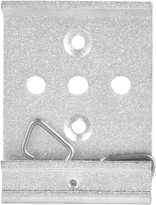 Amazon.com: ALUMINUM DIN RAIL FIXED CLAMP Fasten Clip for Relay ...