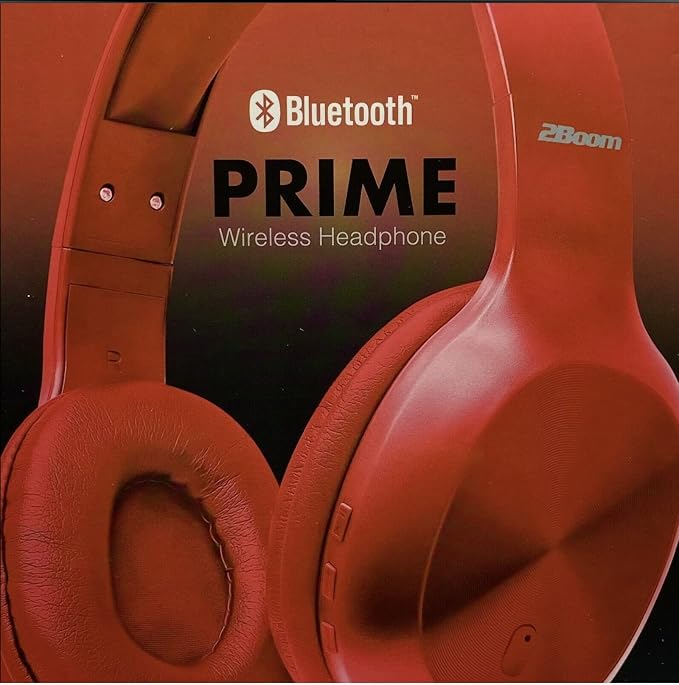 Amazon.com: 2BOOM 2Boom Prime Wireless Bluetooth Headphones with Built ...