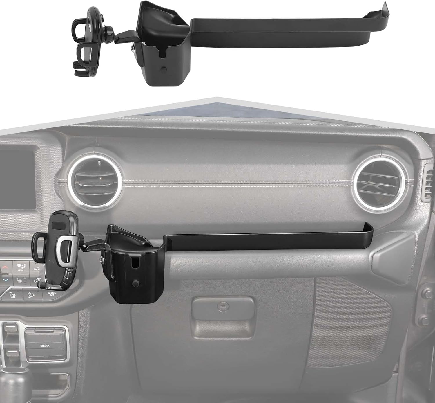 Amazon.com: amayum for Jeep Co-Pilot Phone Holder Phone Mount with ...