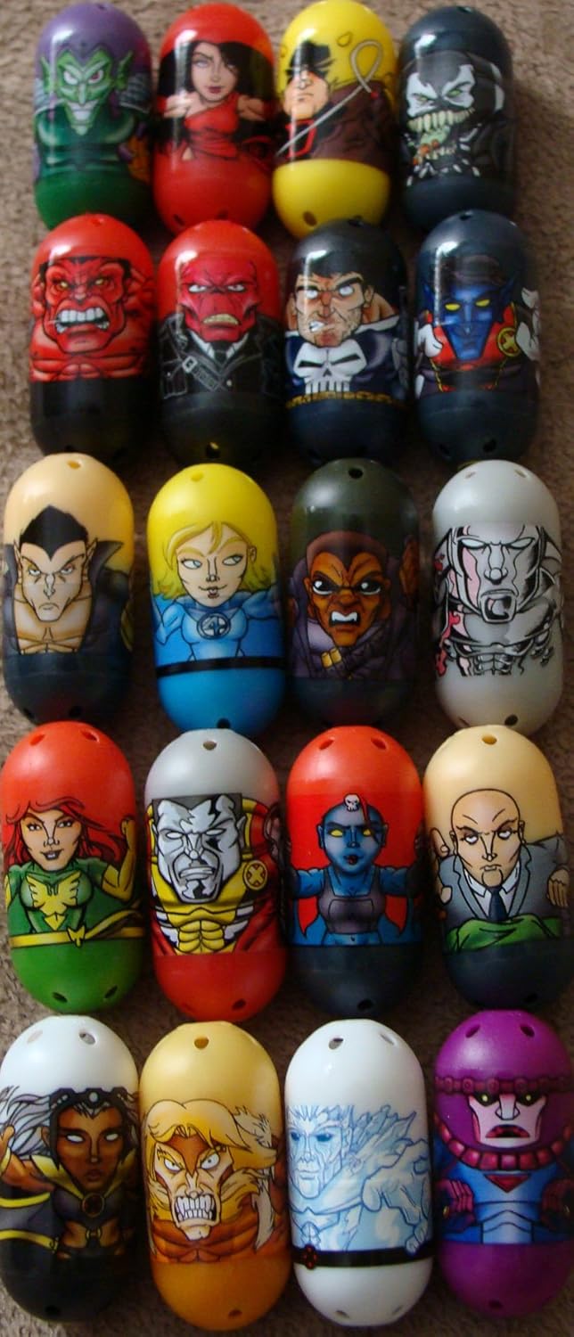Amazon.com: Marvel Mighty Beanz Random Lot of 20. All Different No ...
