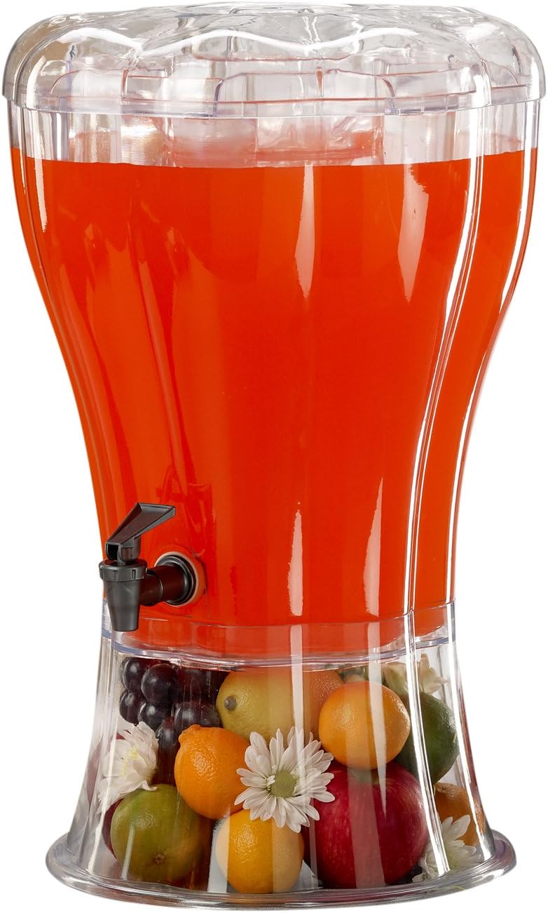 Amazon.com | Service Ideas CBDT3SS Cold Beverage Dispenser with Infuser ...