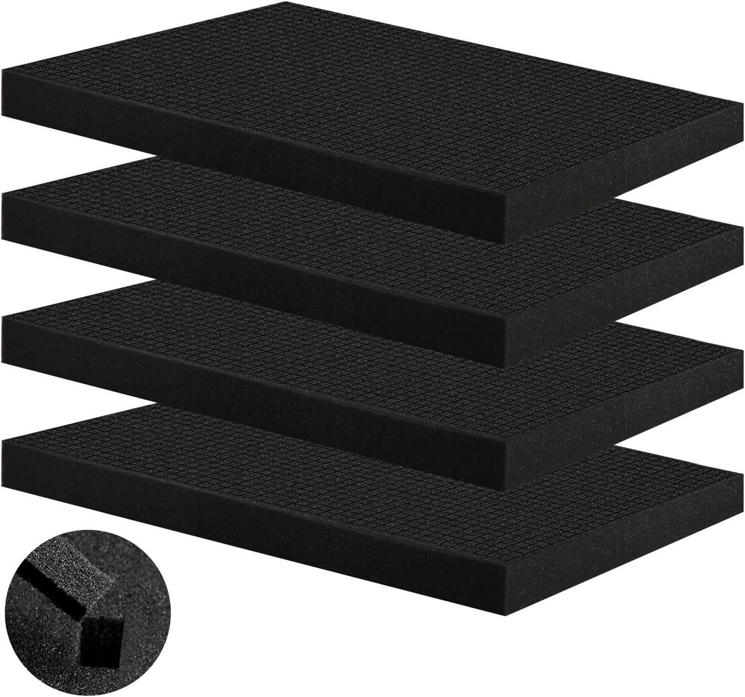 Amazon.com : Crafjie 4 Pcs Pick and Pluck Foam 16" L x 12" W x 2" T ...