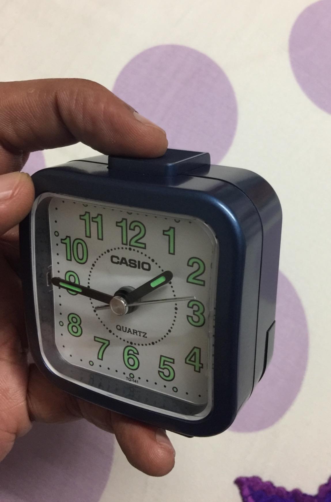 Casio Analog Table Clock (TQ-141-1DF) : Amazon.in: Home & Kitchen