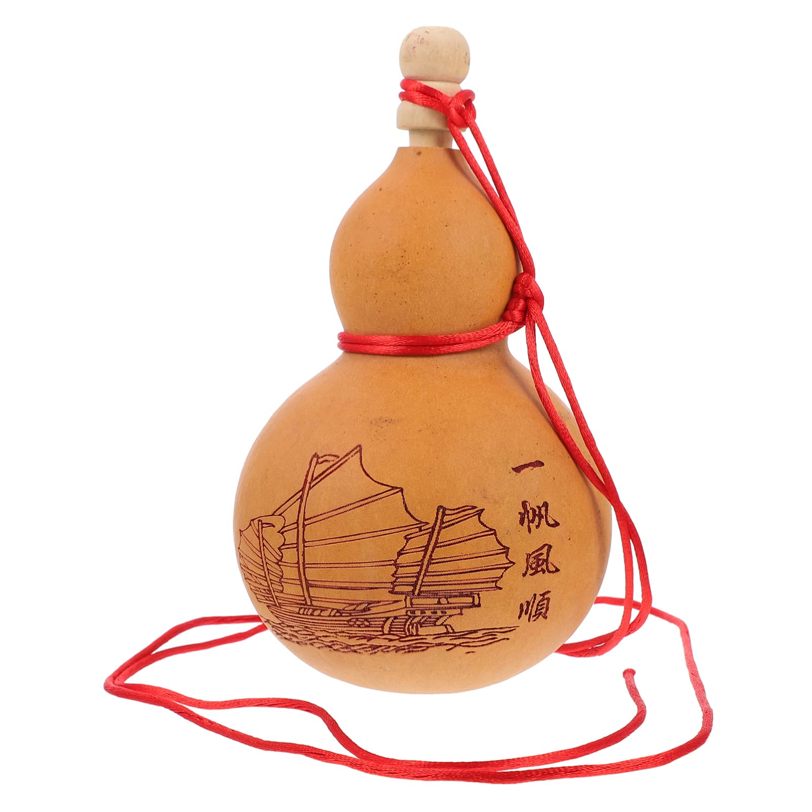 Amazon.com: Hemoton Chinese Natural Dried Gourd Wine Gourd with Stopper ...