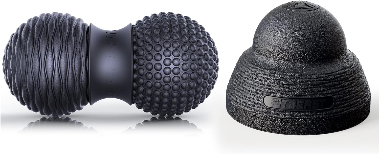 Amazon.com: FitBeast Massage Ball, Trigger Point Ball + Peanut Massage ...