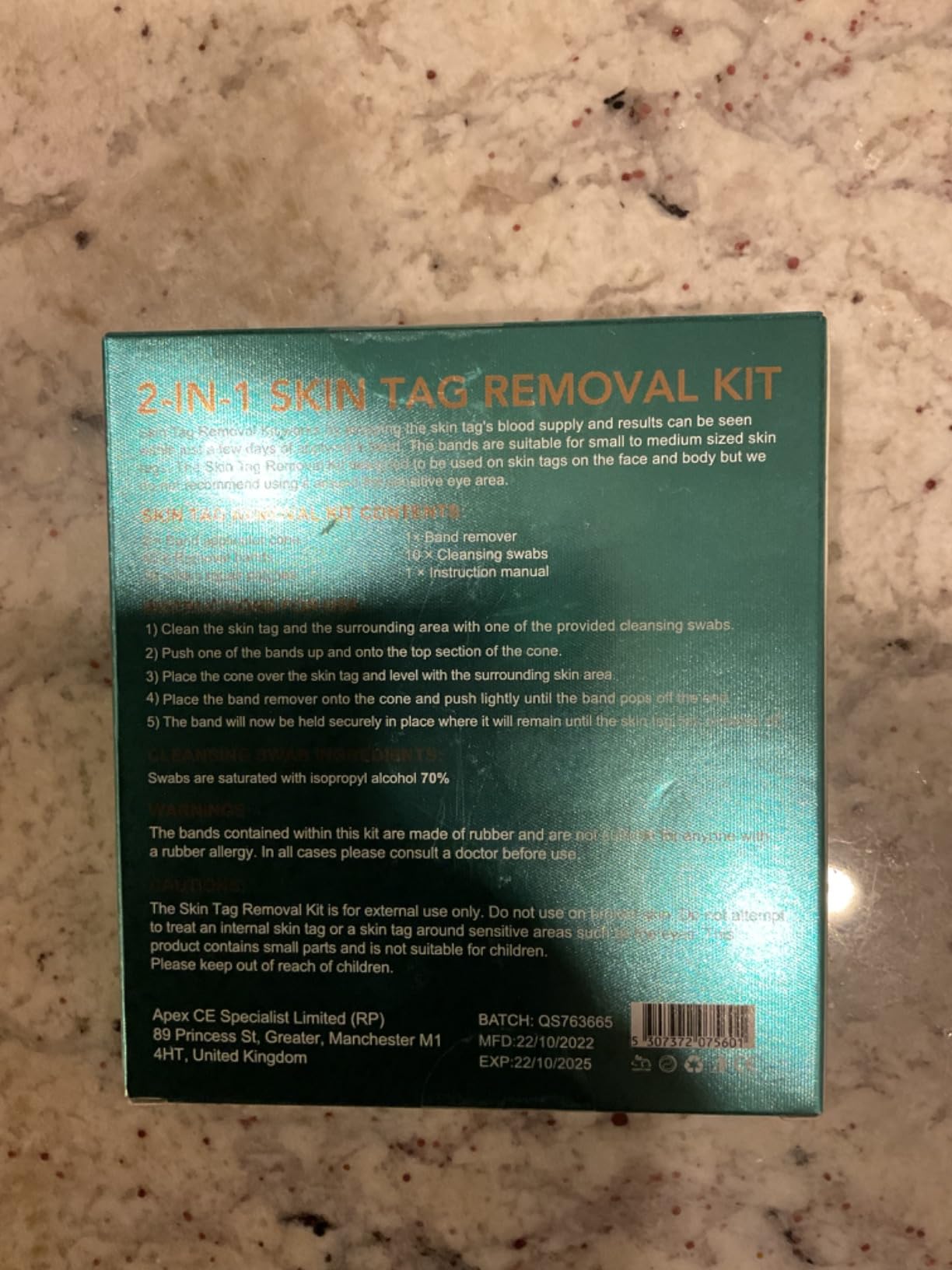 2-IN-1 Skin Tag Tool Kit for Men and Women, Fast and Easy, Painless Kit ...