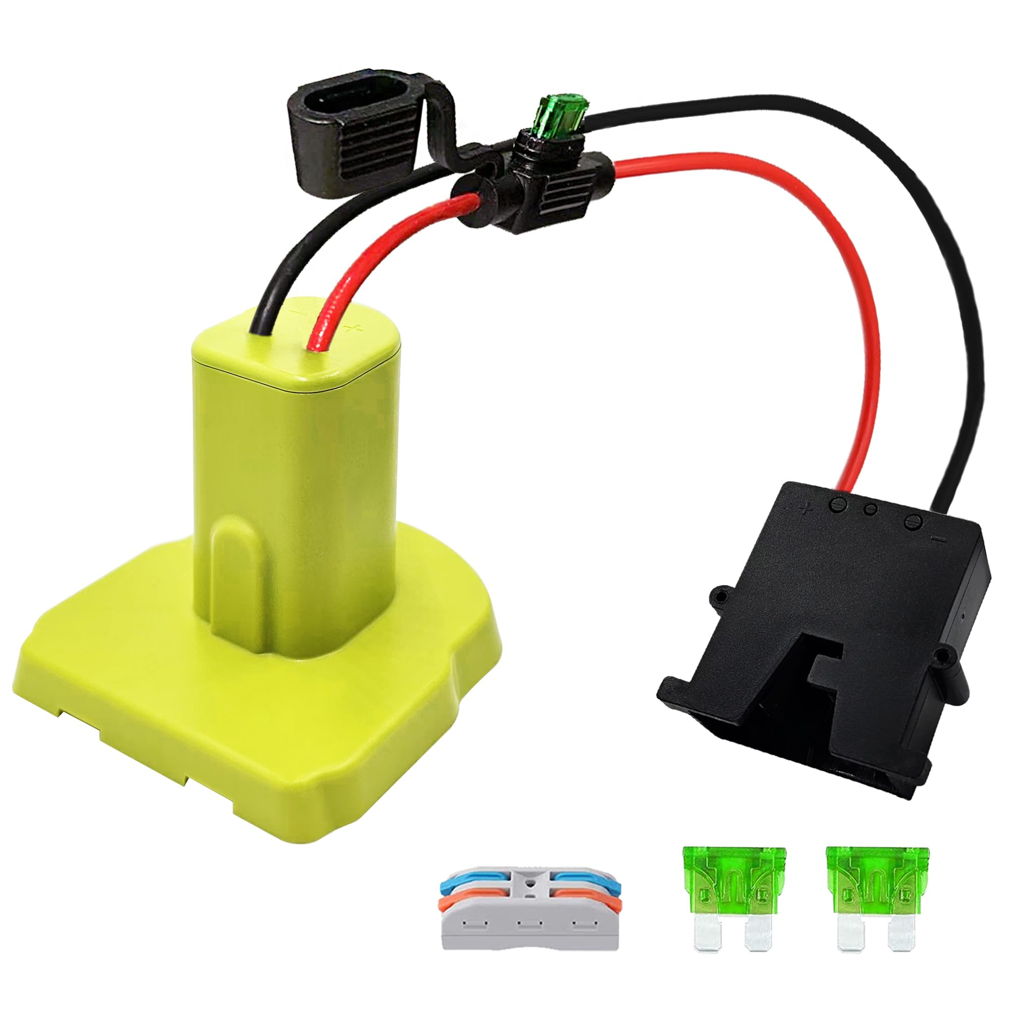 Amazon.com: Battery Adapter for Ryobi 18v Battery Adapter with Wire ...