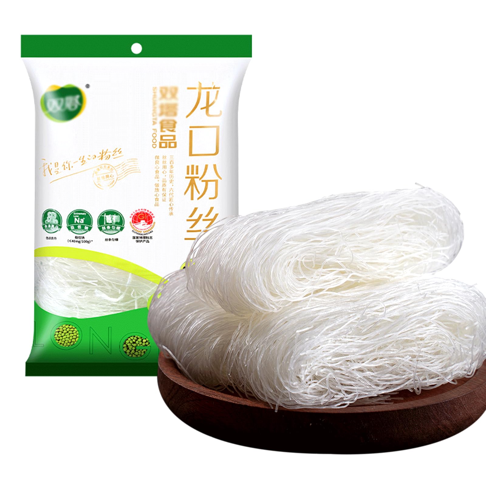Amazon.com: SXET Mung Bean Thread Noodles, LungKuw Mung Bean Vermicelli ...
